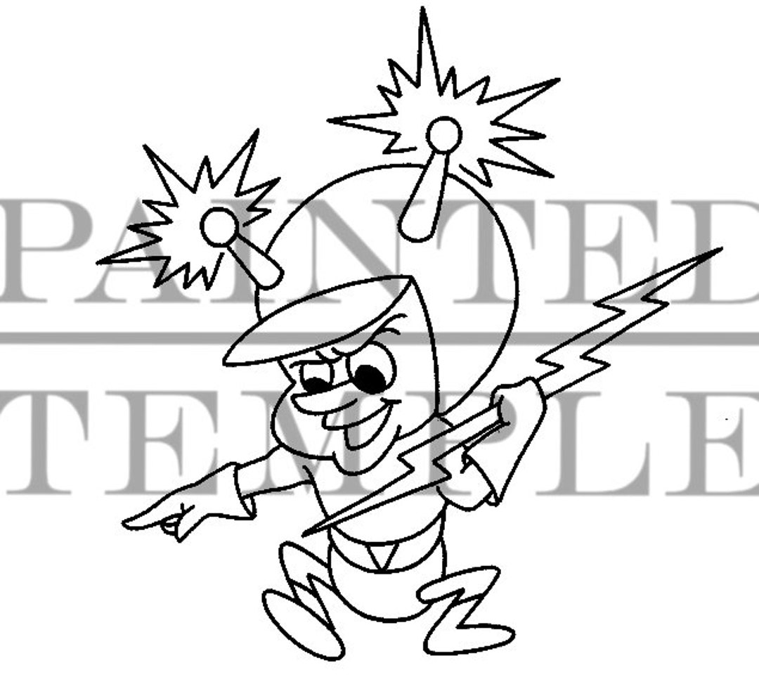 MR ELECTRICITY - DIGITAL - Custom Art - Death Art - Includes 4 File ...