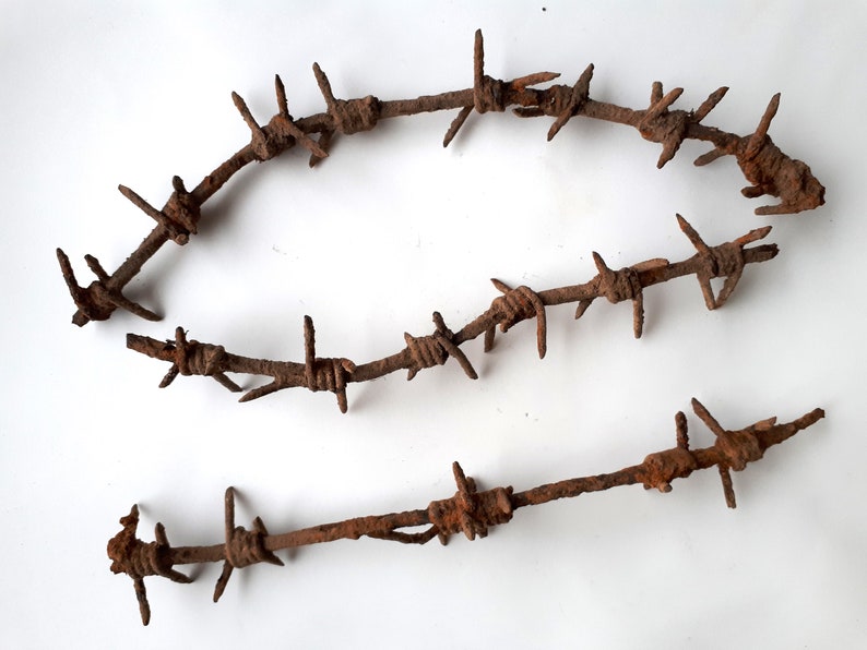 Original German WWI Barbed Wire Battle Relic Vintage WW1 Dug | Etsy