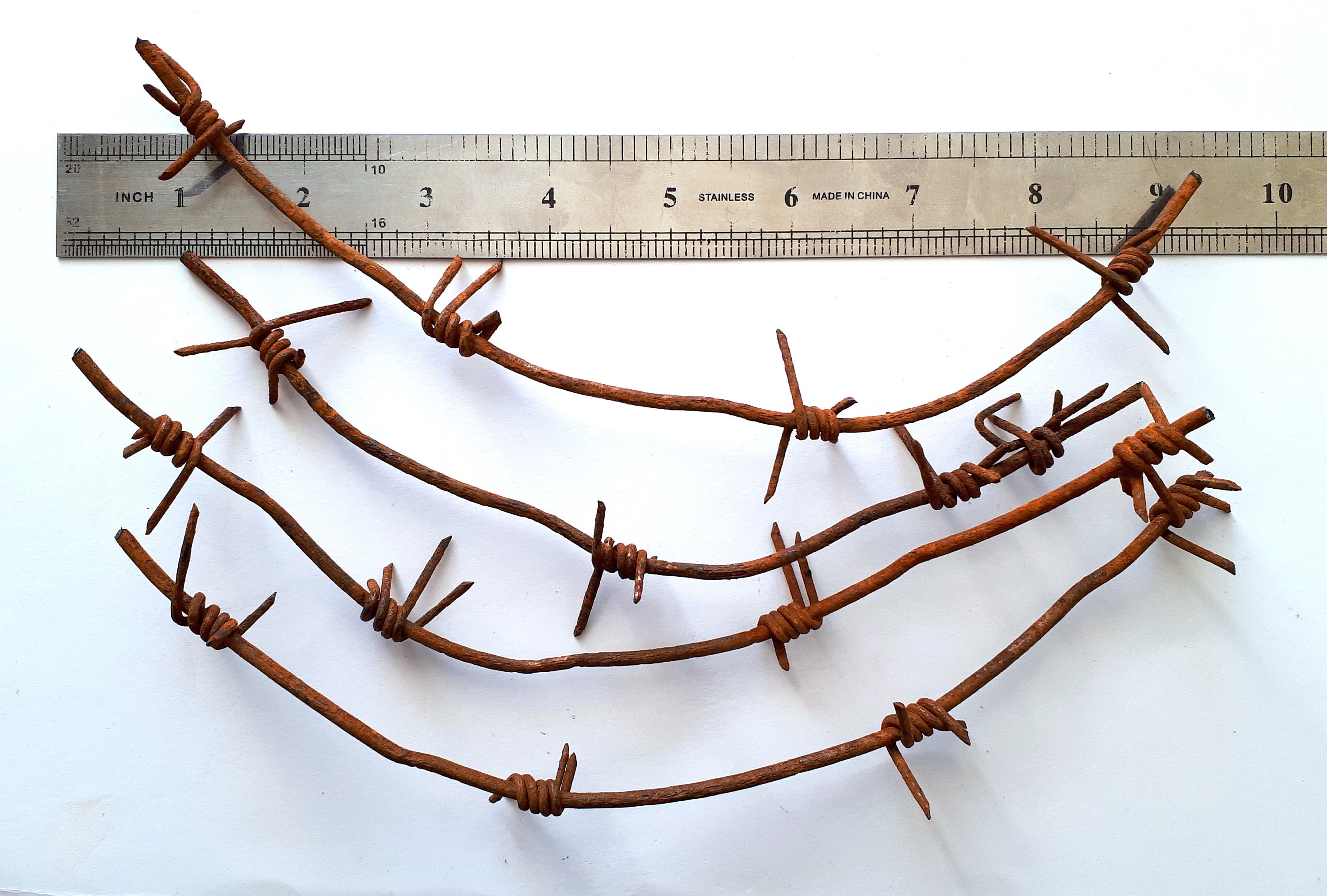 Original WWII WW2 Barbed Wire Battle Relic 1943 Bunker Eastern Front ...
