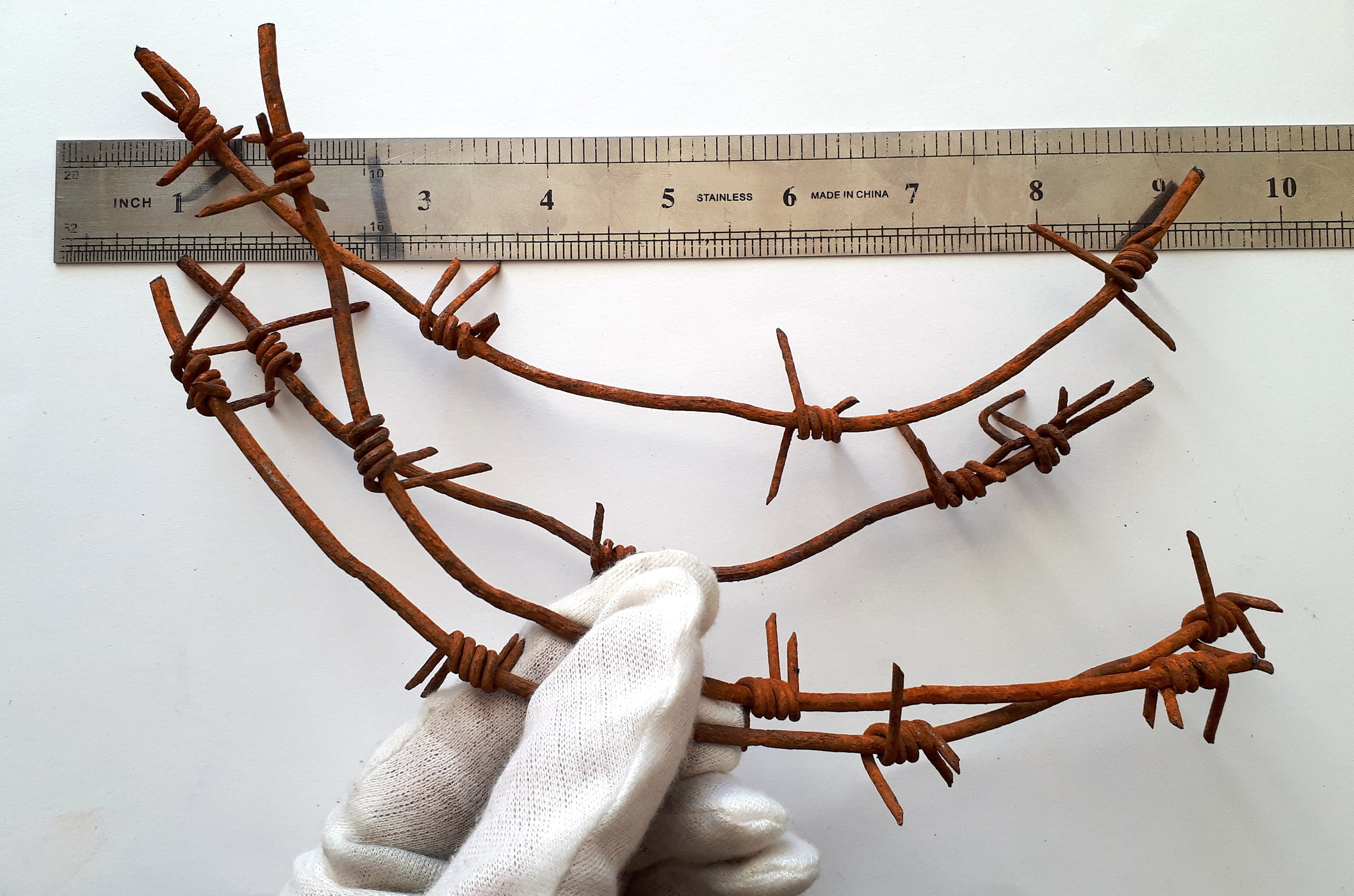 Original WWII WW2 Barbed Wire Battle Relic 1943 Bunker Eastern Front ...