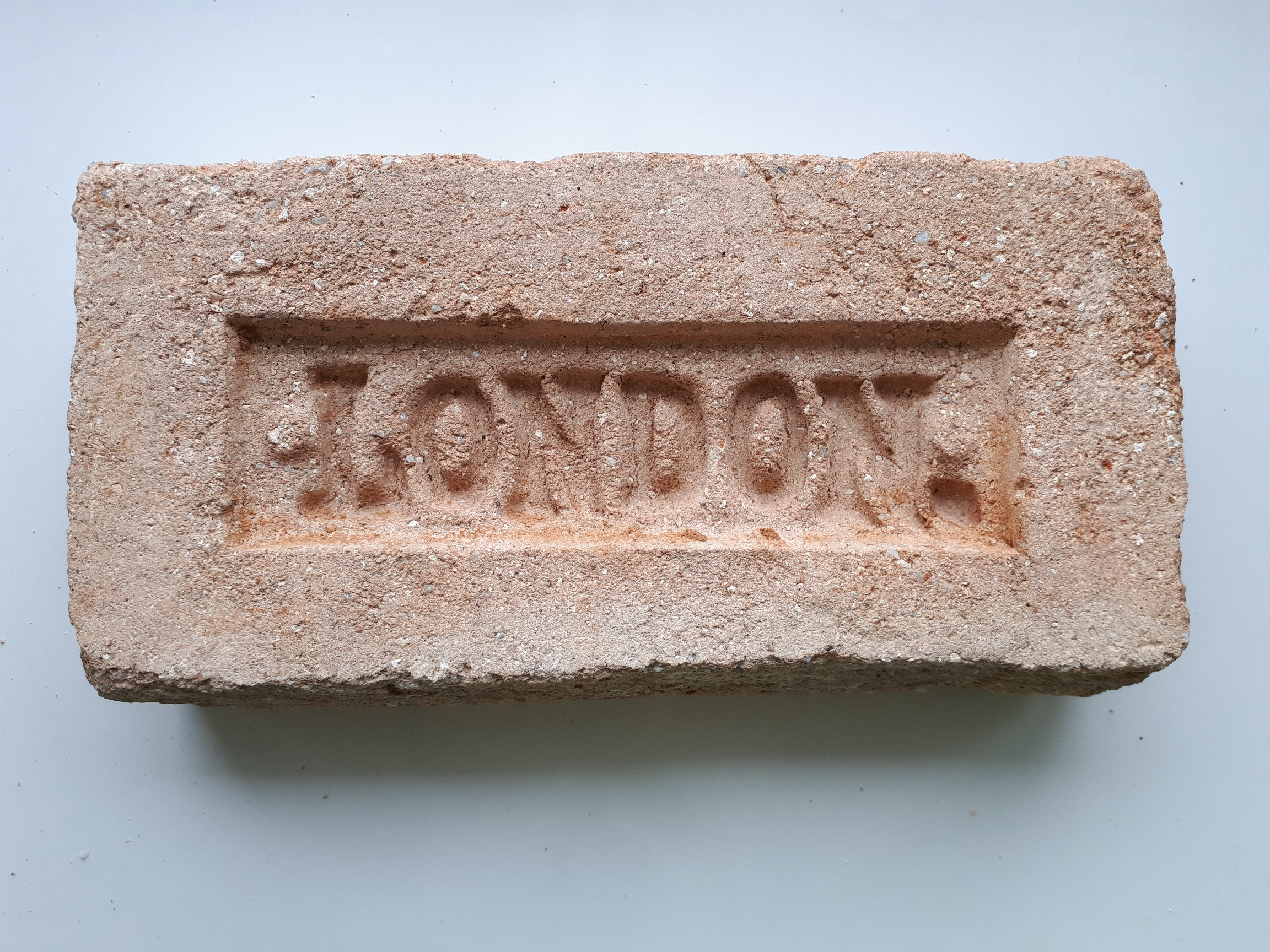 London Brick Vintage Antique Firebrick Block RARE Old Antique Block ...
