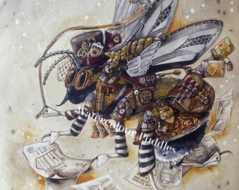 Steampunk Bee - Etsy UK