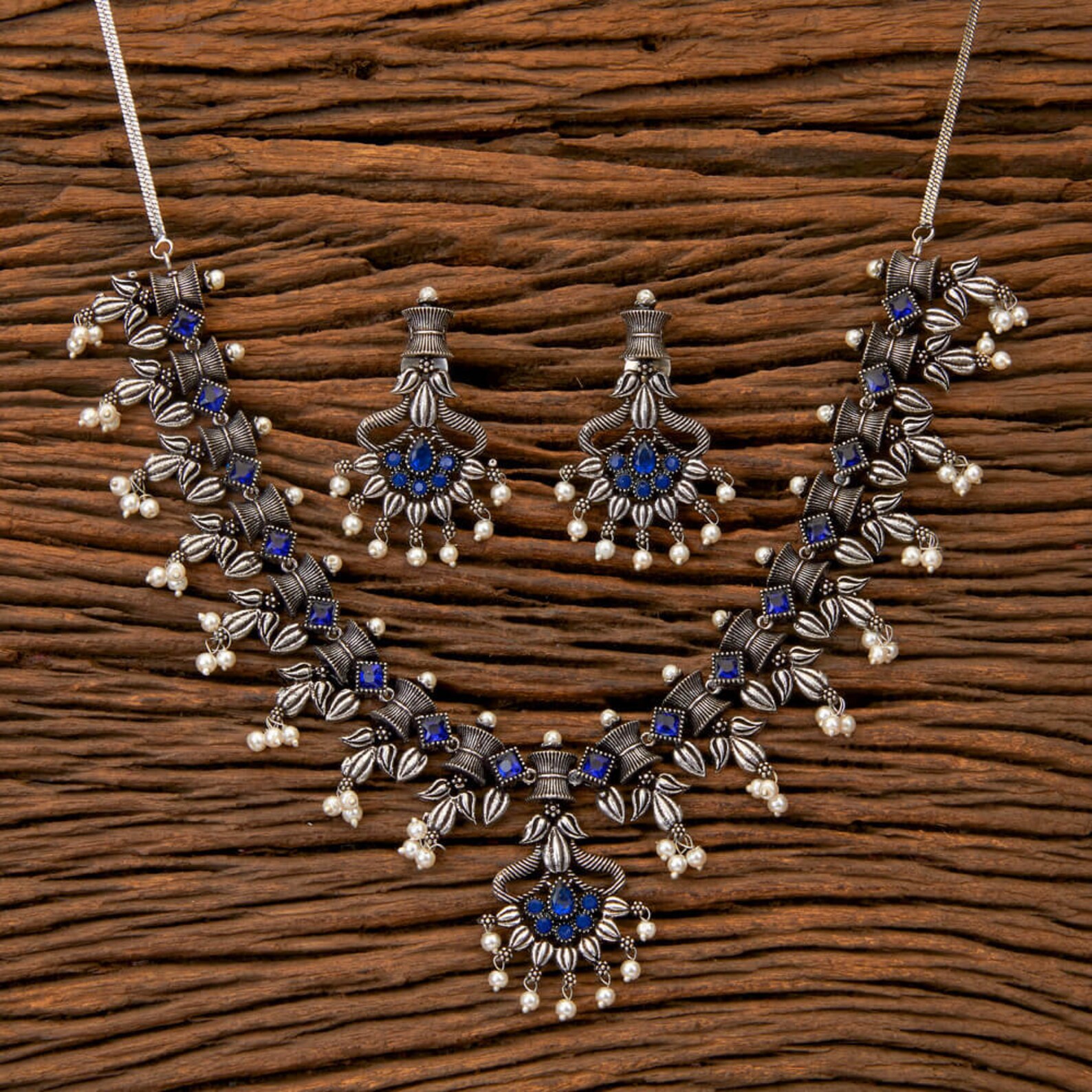 Boho Jewelry Set Statement Necklace and Earrings Afghani | Etsy