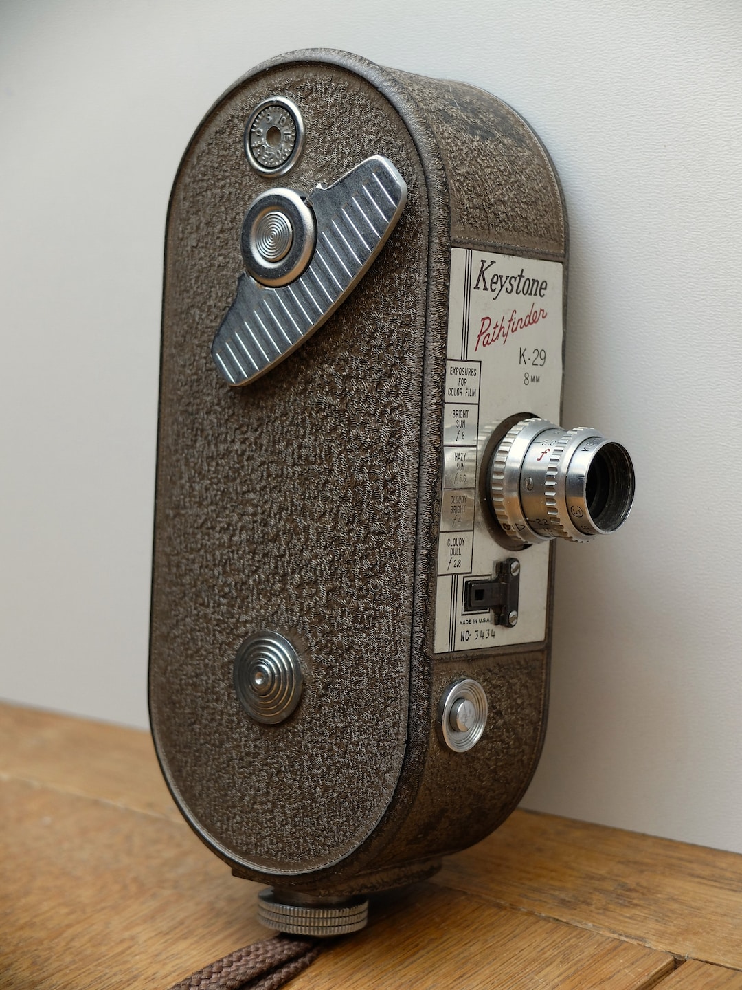Vintage KEYSTONE PATHFINDER K-29 Super 8 8 Mm Film Camera Narrow Film ...