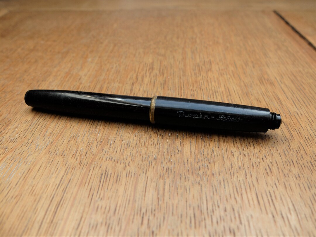 Vintage Old Piston Filler Filler Fountain Pen TROPEN-SCHOLAR 50s 60s - Etsy