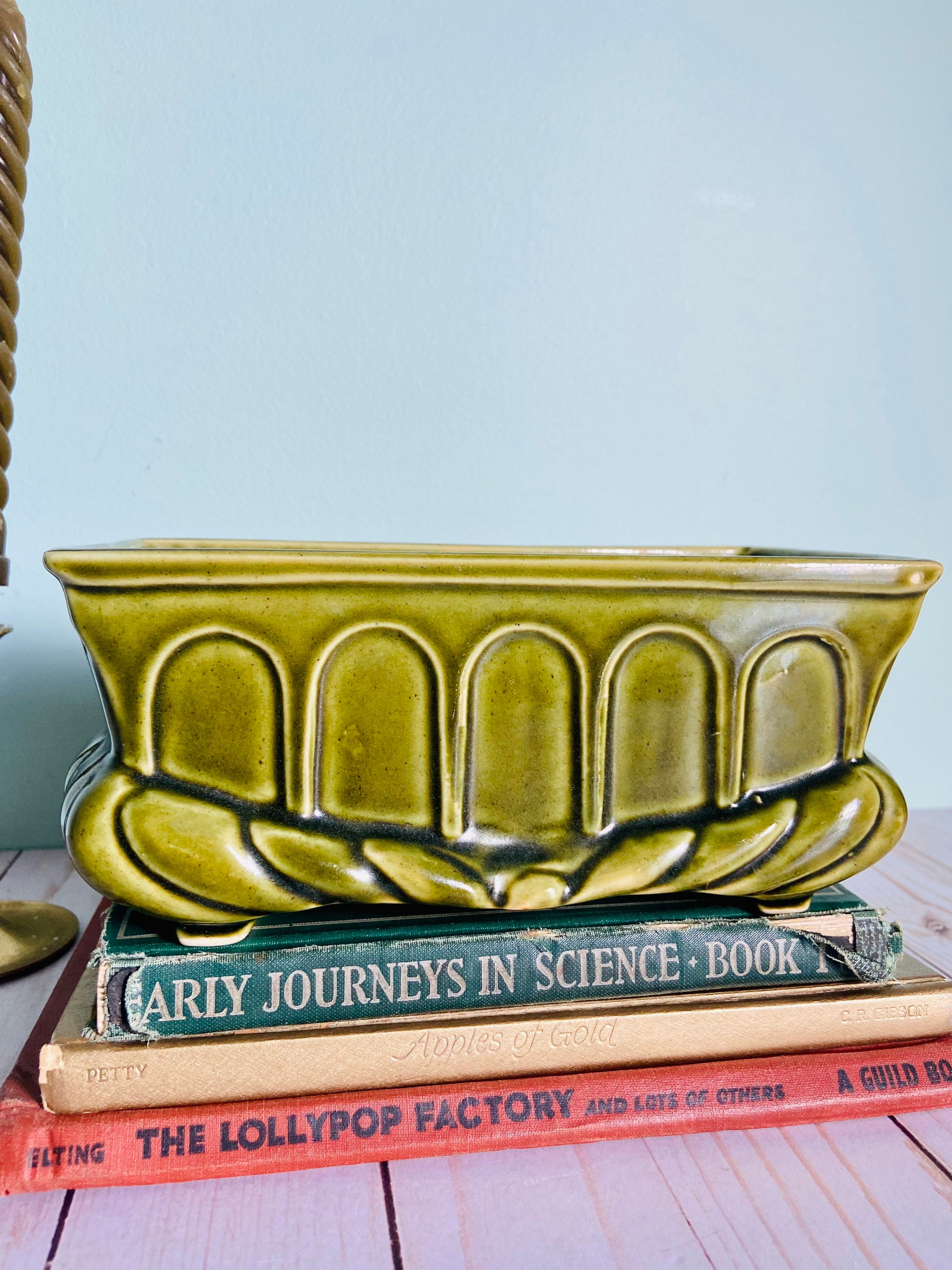 Mccoy Pottery Planter Vintage Arched Pot - Etsy