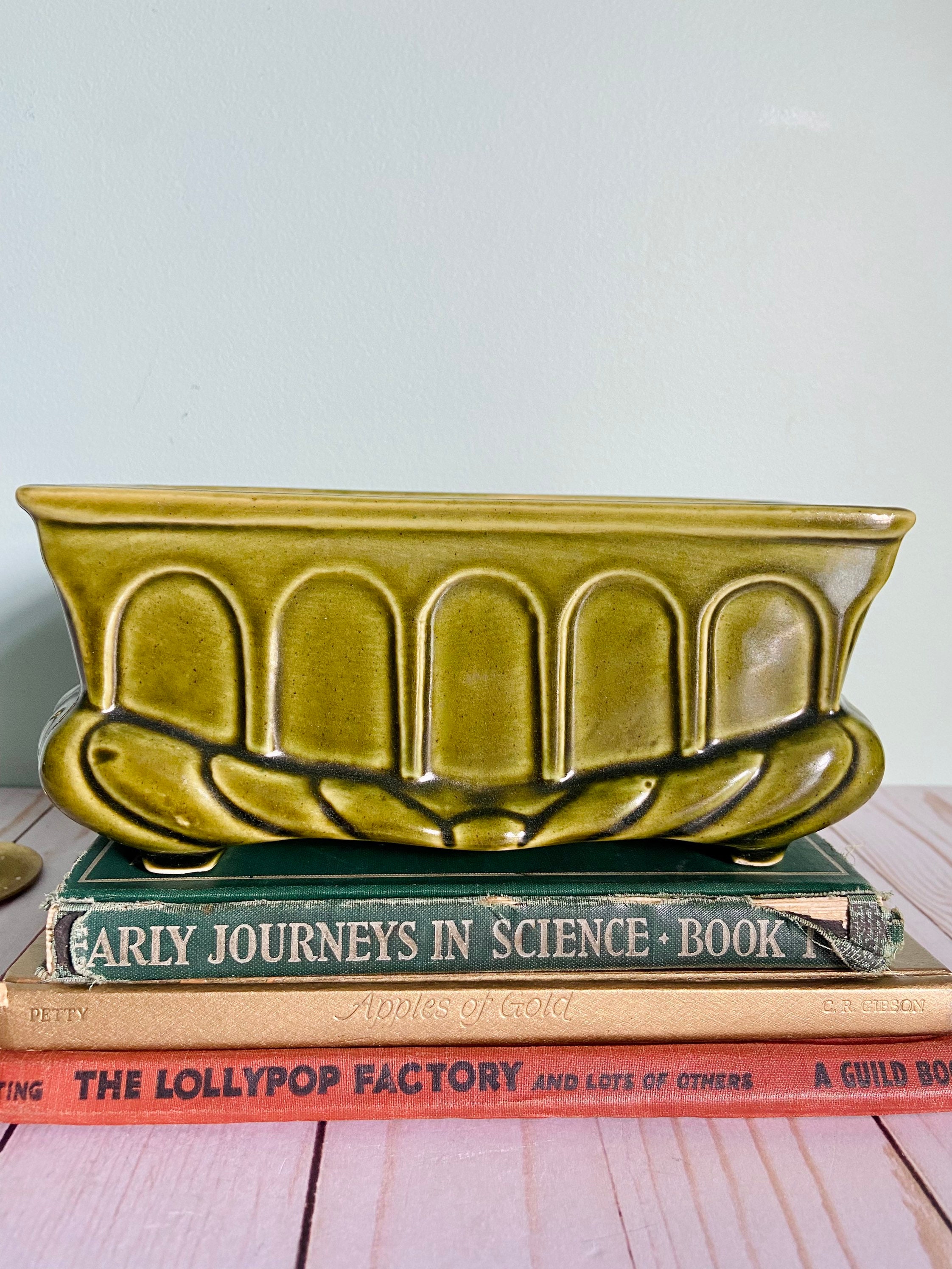 Mccoy Pottery Planter Vintage Arched Pot - Etsy