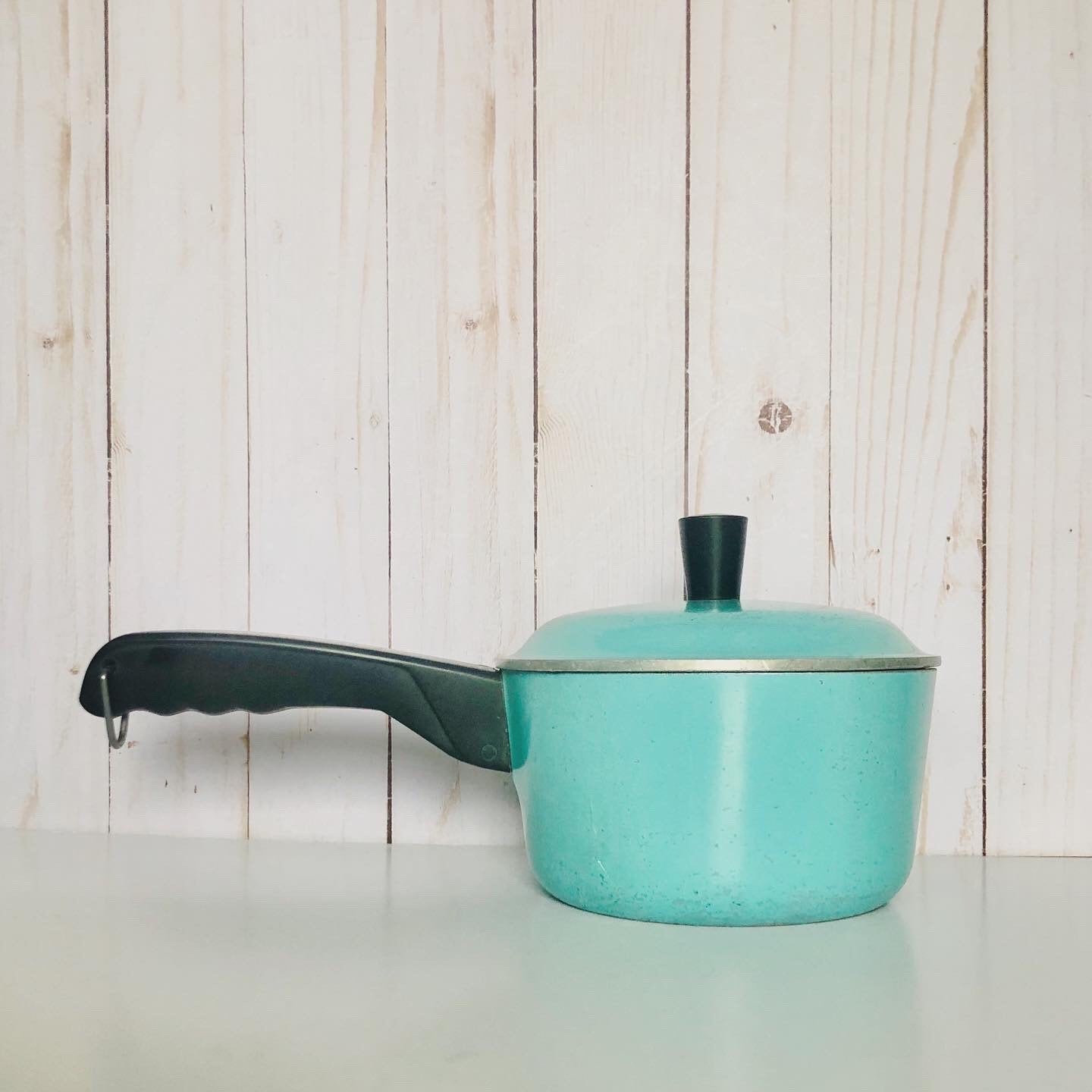 Vintage Club Aluminum Cookware Pot Turquoise W/ Lid 1 Quart | Etsy