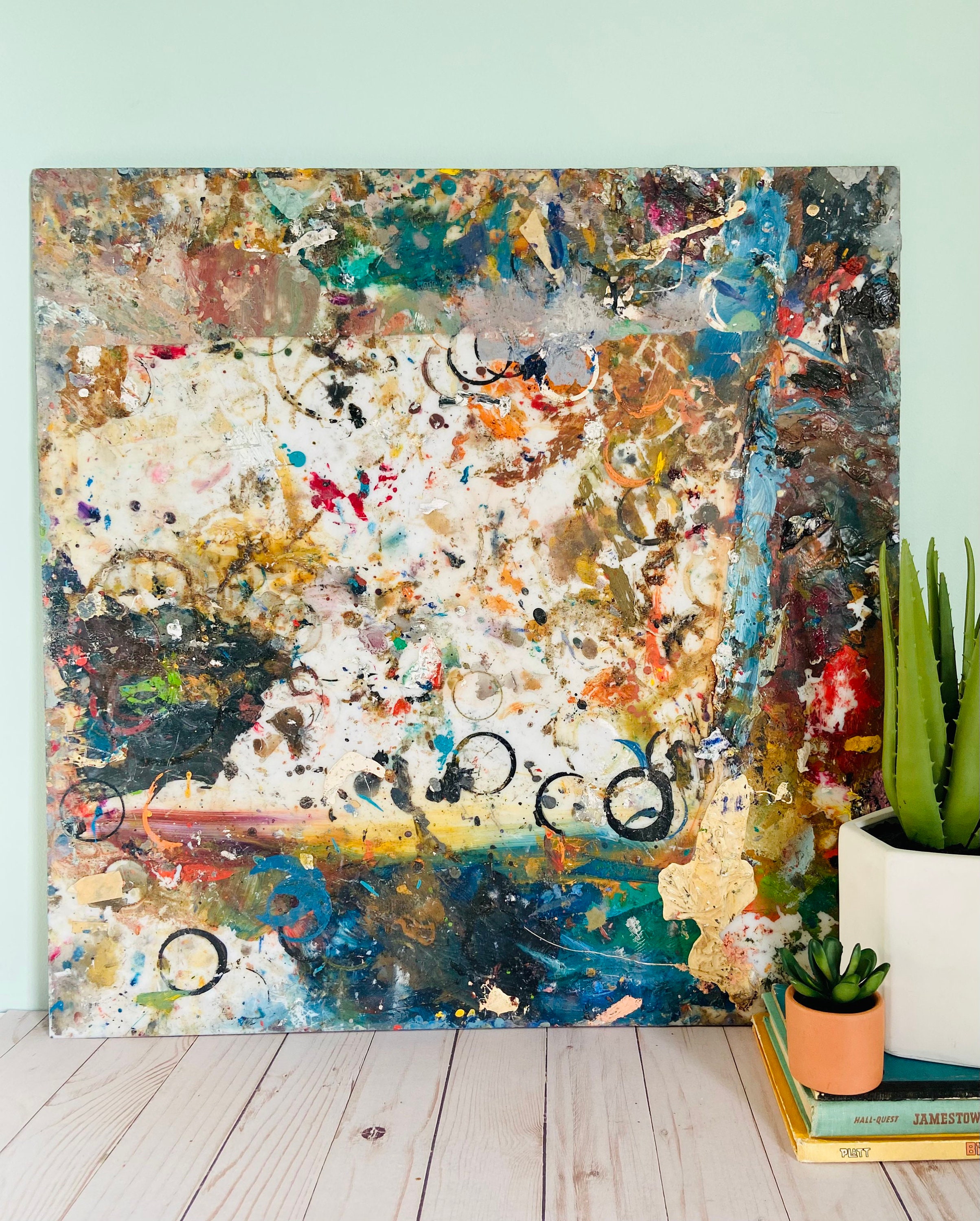 Vintage Artist Paint Pallete Painters Painting Pallets Large - Etsy