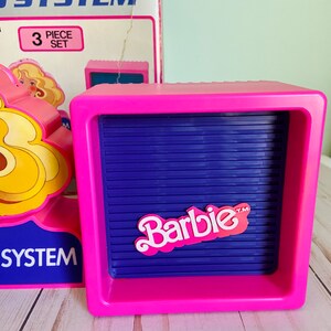 1984 Barbie AM/FM Radio System Set Non Working - Etsy