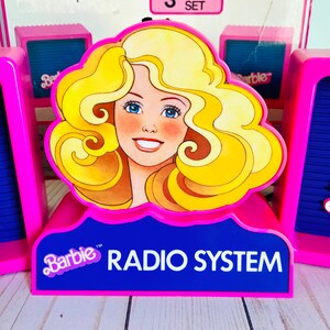 1984 Barbie AM/FM Radio System Set Non Working - Etsy