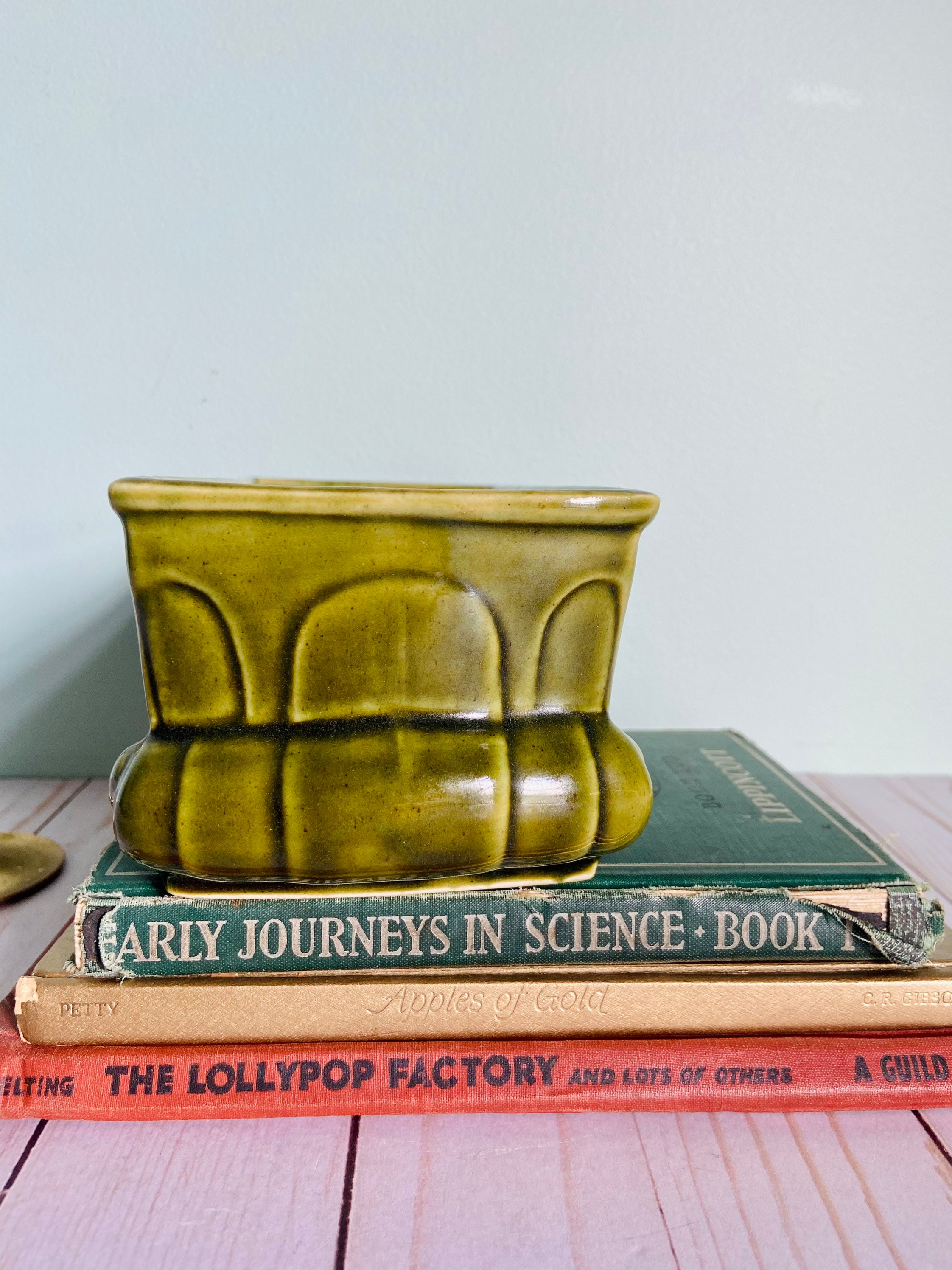 Mccoy Pottery Planter Vintage Arched Pot - Etsy