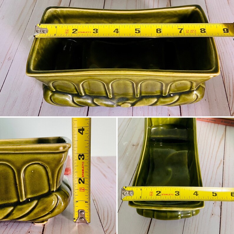 Mccoy Pottery Planter Vintage Arched Pot - Etsy