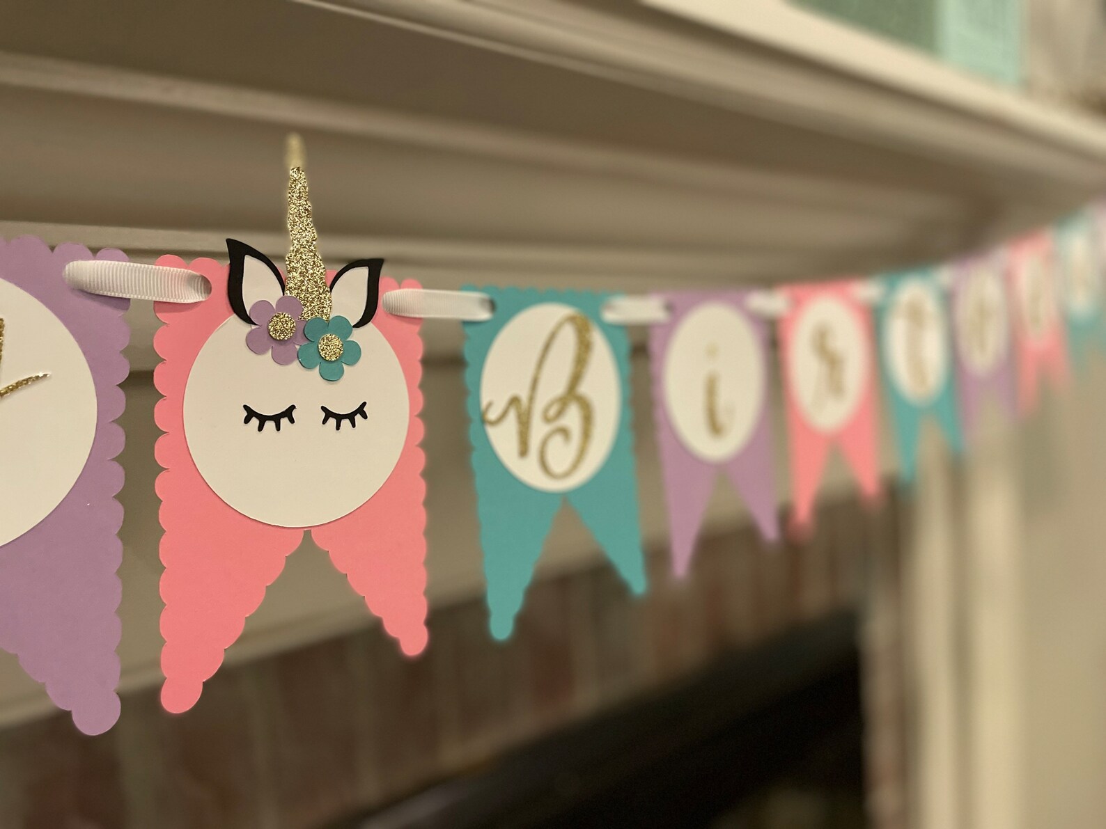 Unicorn Banner - Etsy