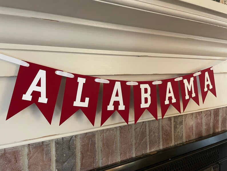 Alabama Banner - Etsy