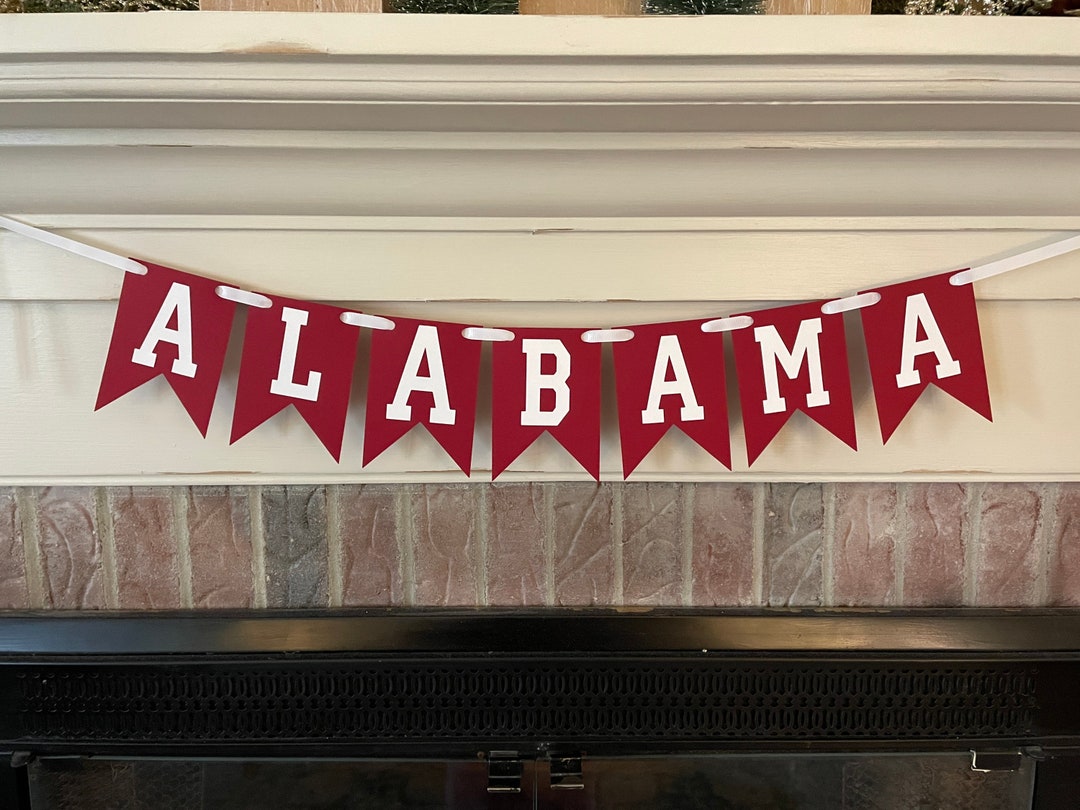 Alabama Banner - Etsy