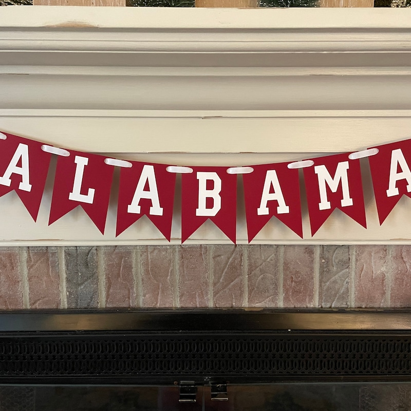 Alabama Banner - Etsy
