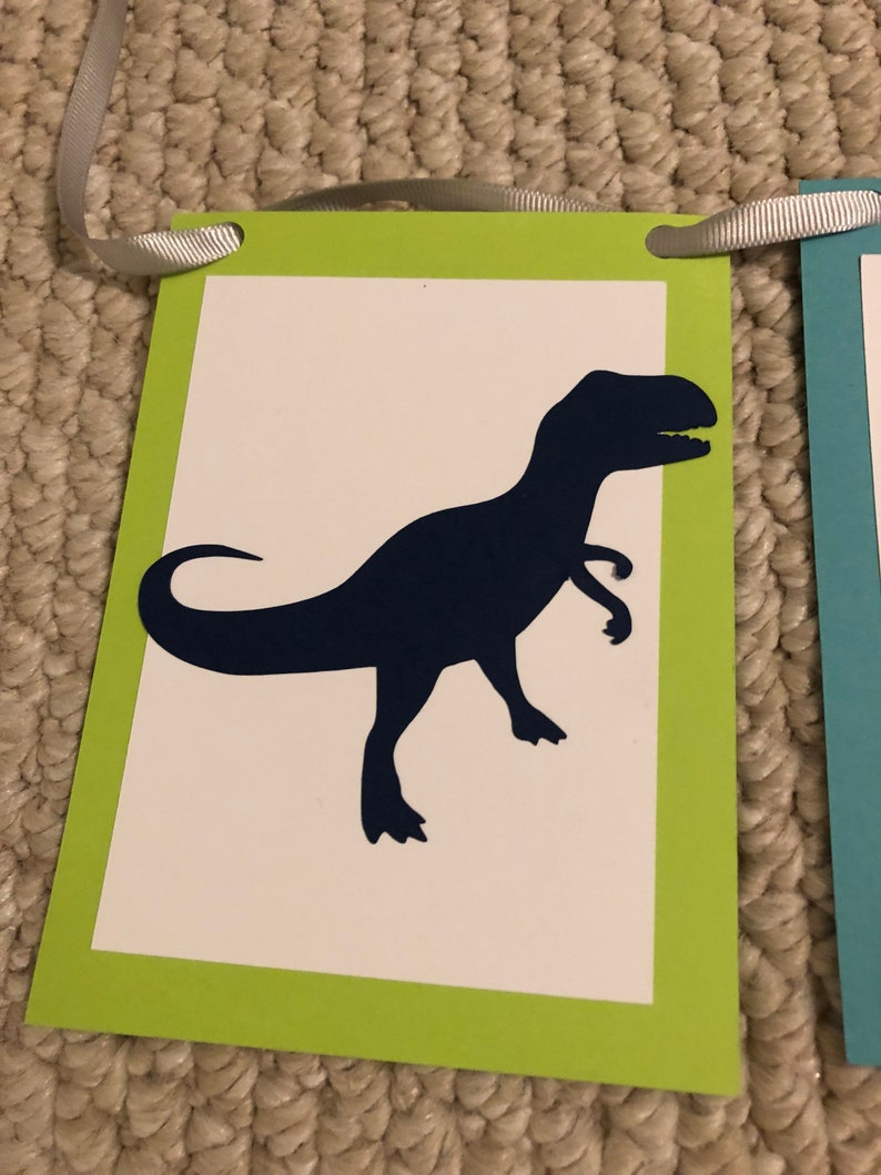 Dinosaur Banner | Etsy