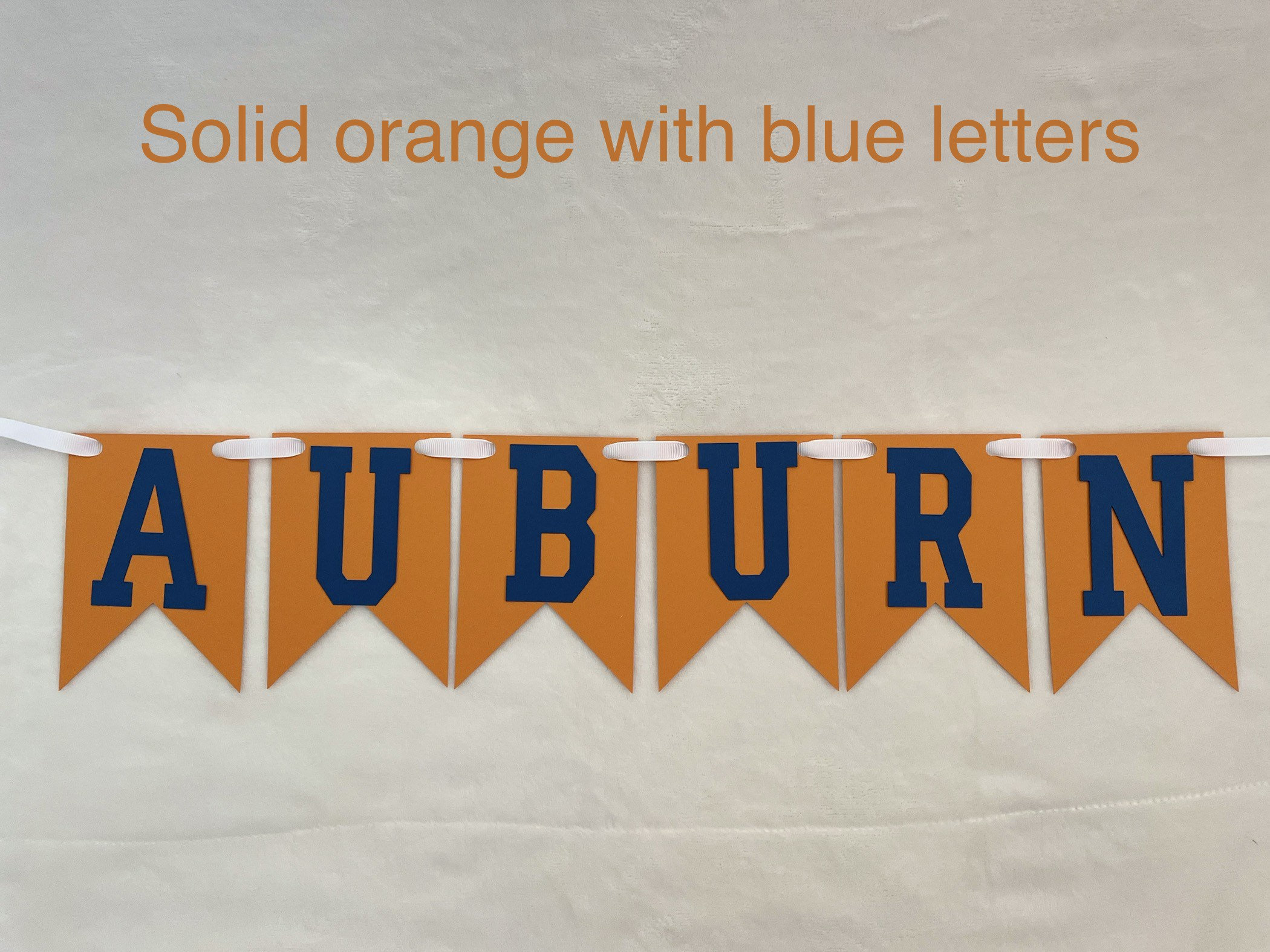 Auburn Banner | Etsy