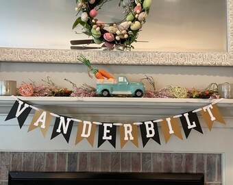 COLLEGE BOUND Banner Personalized University College Name Banner Custom ...