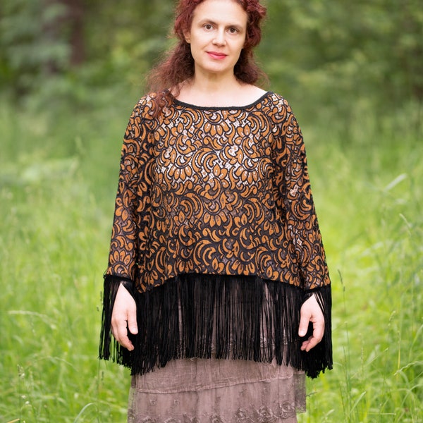 Fringe Blouse - Etsy