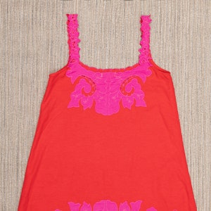 Mini Shift Dress, Cutwork Embroidery Tunic, Summer Festival Dress - Etsy