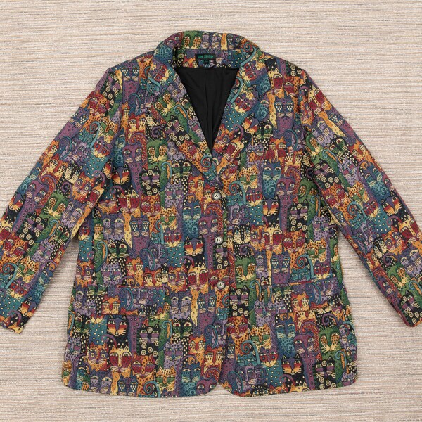 Tapestry Jacket - Etsy UK