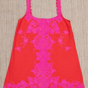 Mini Shift Dress, Cutwork Embroidery Tunic, Summer Festival Dress - Etsy