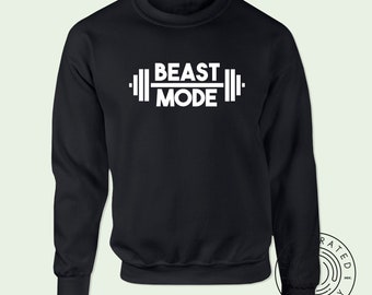 Beast mode hoodie | Etsy