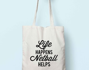 Netball Tote Bag | Etsy