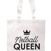 Netball Queen Tote Bag Long Handles TB2067 - Etsy
