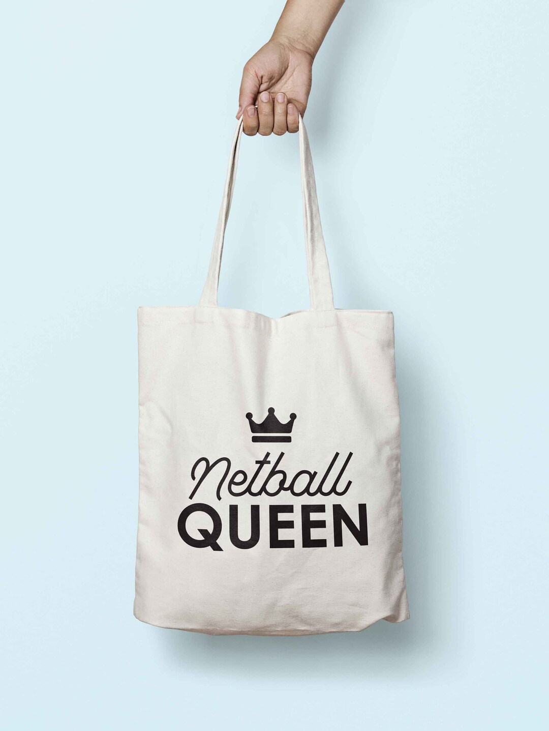 Netball Queen Tote Bag Long Handles TB2067 - Etsy