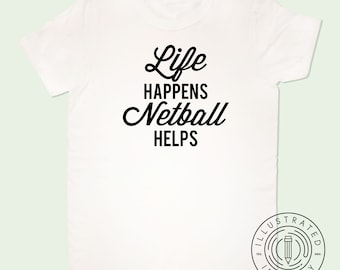 Netball T Shirt - Etsy