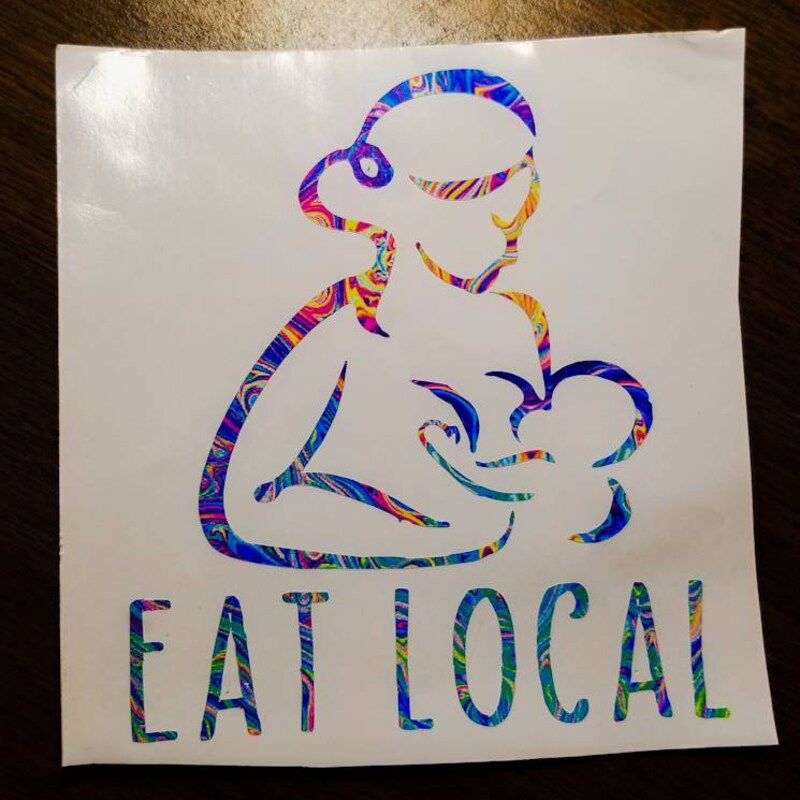 Breastfeeding Decal - Etsy