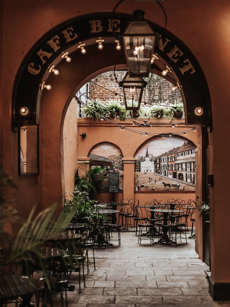 Print Cafe Beignet New Orleans - Etsy