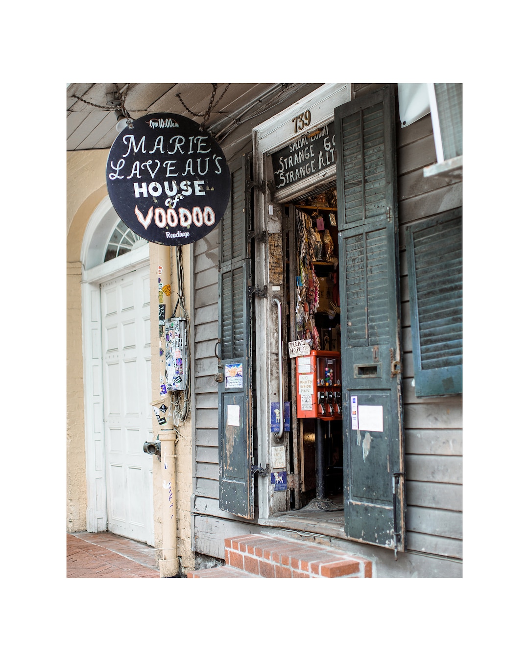 Print Marie Laveau House of Voodoo New Orleans - Etsy