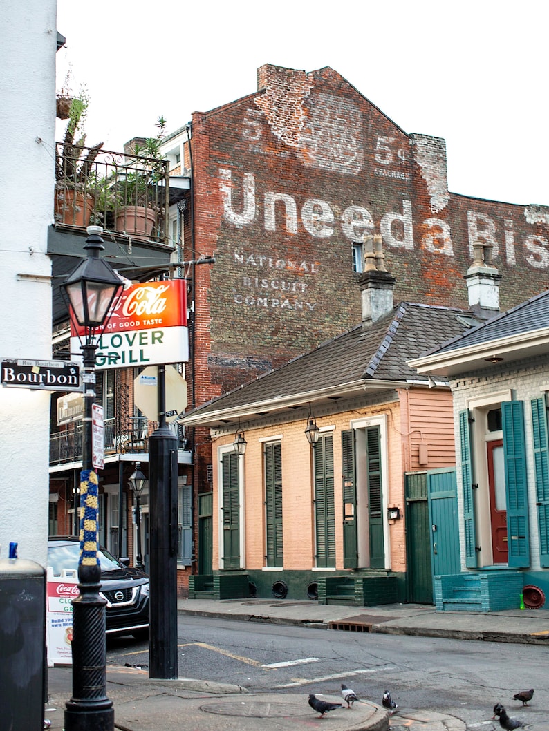 Print Clover Grill U Need a Biscuit New Orleans - Etsy