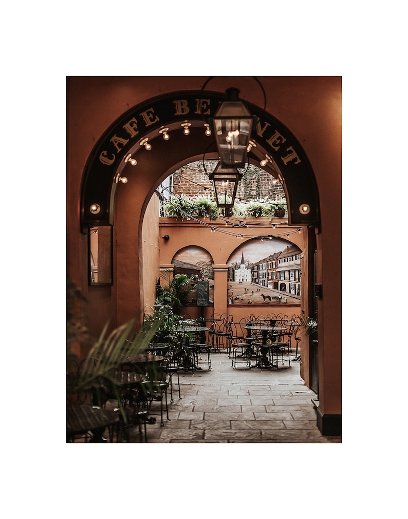 Print Cafe Beignet New Orleans - Etsy