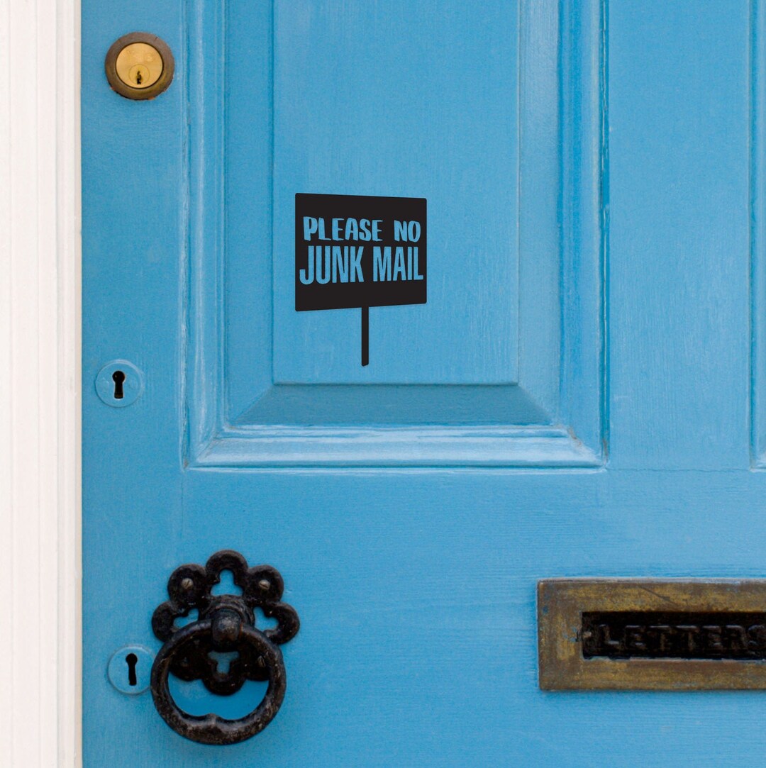 No Flyers Stickers - No Junk Mail Stickers - Decals - No Soliciting ...