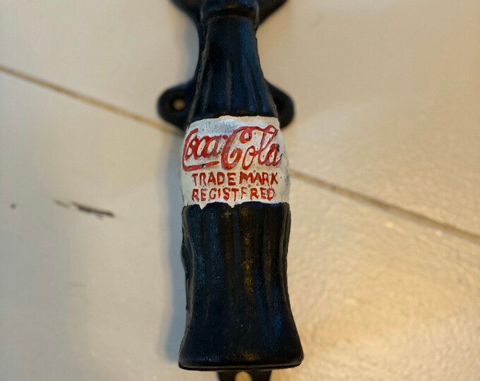 Coca Cola Cast Iron Door Pull Handle - Etsy