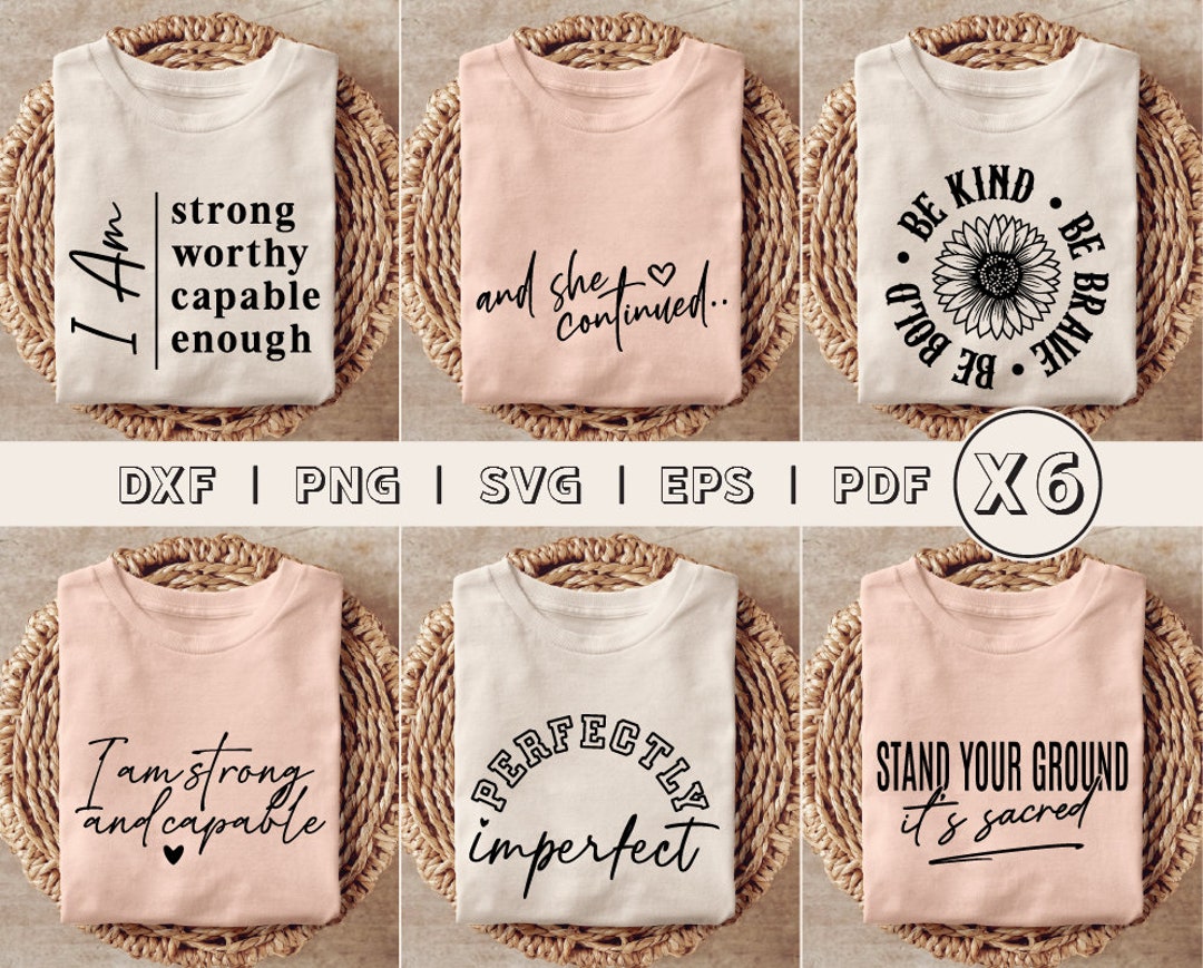 Self Love Svg Bundle, Inspirational Svg, Encouraging Svg, Good Vibes ...