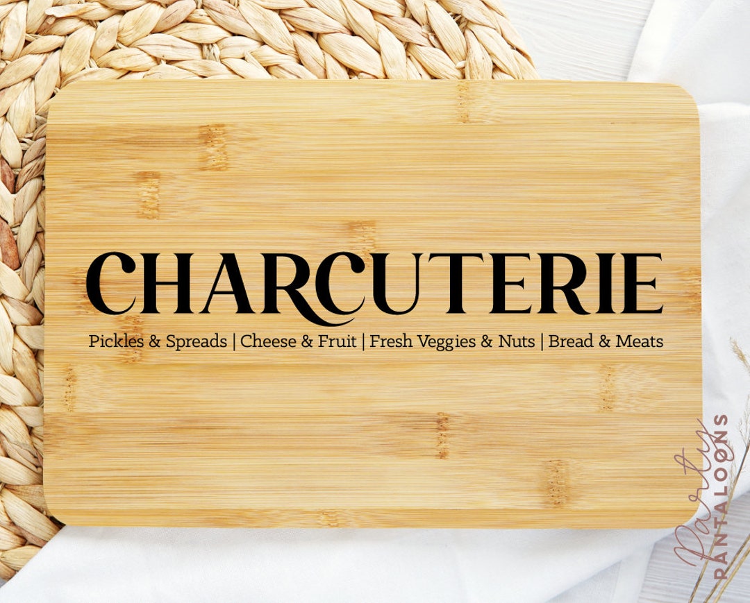 Cutting Board Svg Charcuterie Svg Cheese Board Svg Serving - Etsy
