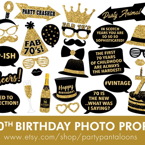 Birthday Props - Etsy