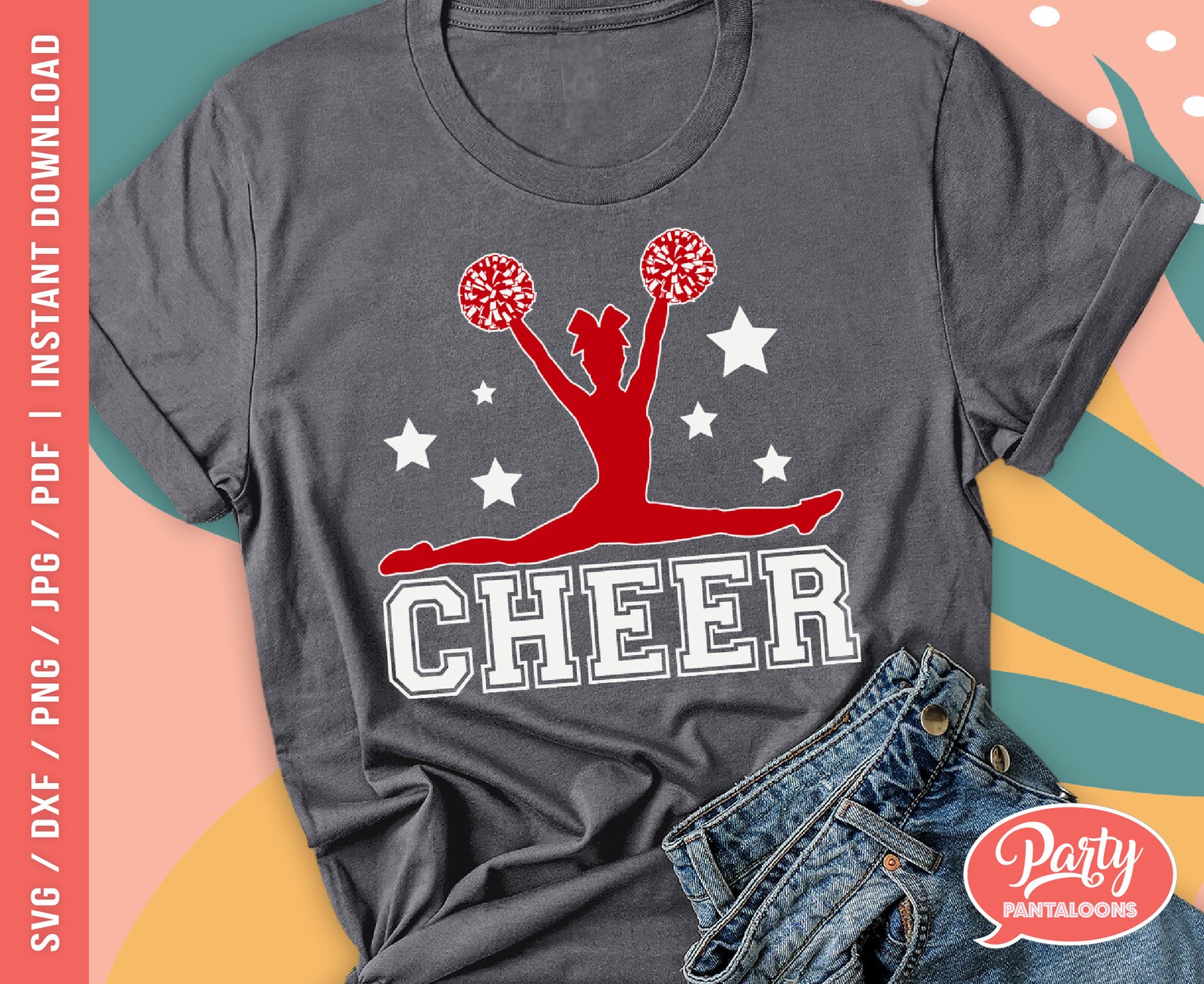 Cheer Split Svg Cheer Svg. Iron On Sublimation Blogs - Etsy