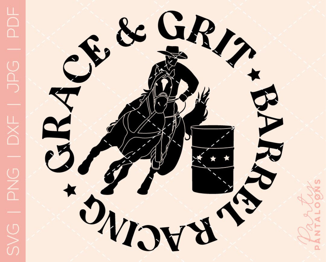 Barrel Racing Svg, Horse Svg, Rodeo Svg, Barrel Racer Guy Svg, Cowboy ...