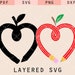 Apple Pencil, Pencil Svg, Apple Svg, Teacher Apple Svg, Back to School ...