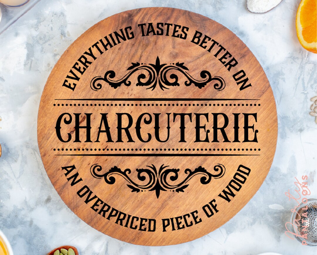 Charcuterie Board Svg, Cutting Board Svg, Chopping Board, Bread Board ...