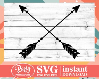 Crossed Arrows Svg, Dxf, Eps, Png, Jpg, Vector Art, Clipart, Cut File ...