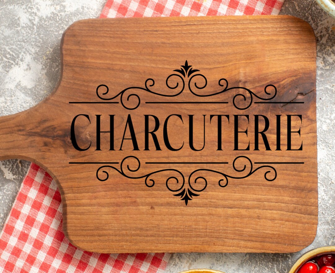 Cutting Board Svg Charcuterie Svg Cheese Board Svg Serving - Etsy