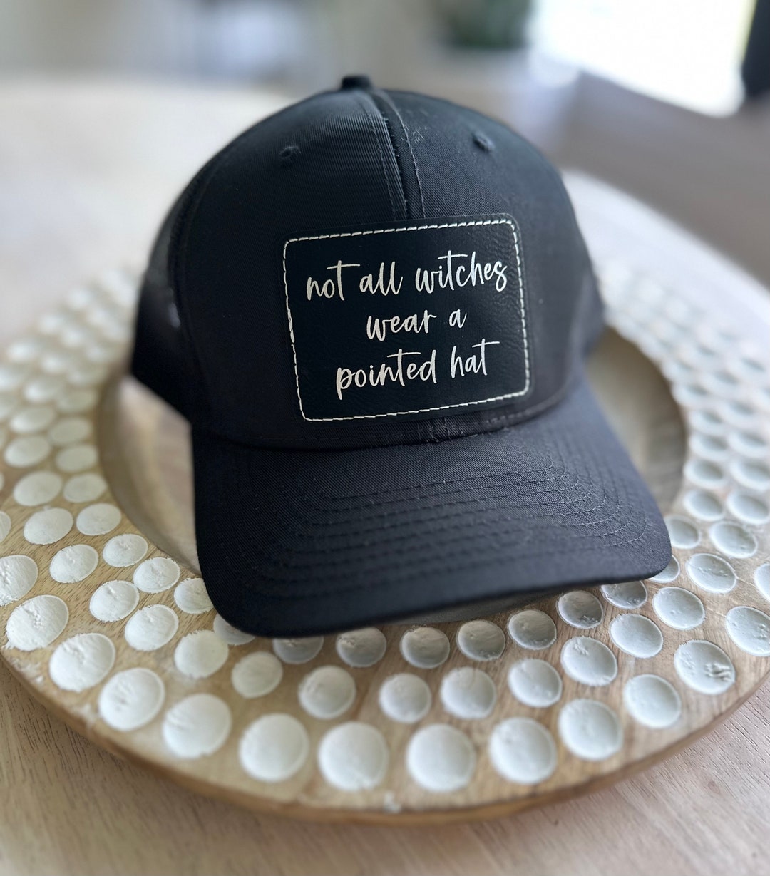 Black Witch Baseball Hat - Etsy
